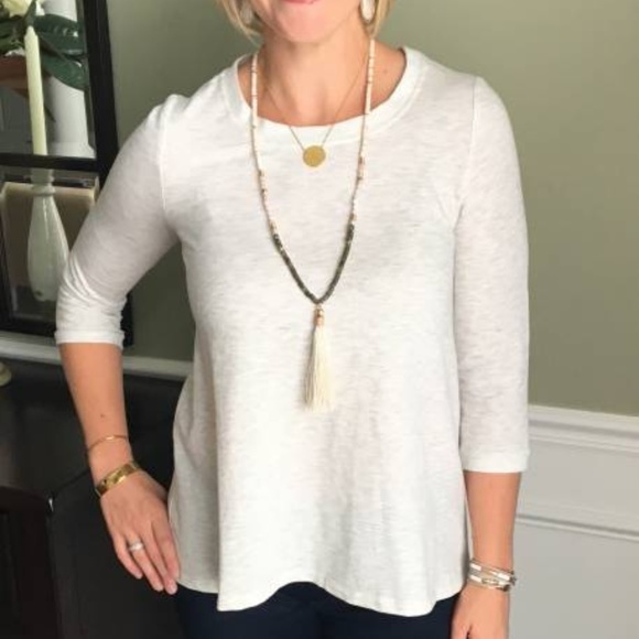 Hem & Thread | Sweaters | Nwt Hem Thread Lace Up Terry Top | Poshmark